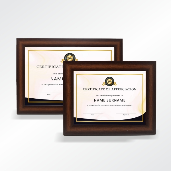 Certificates with Frames | PRINTZOOM